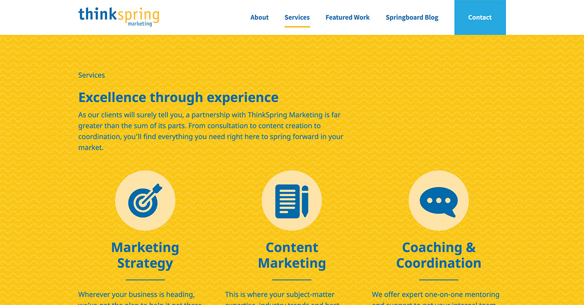 Services Thinkspring Marketing